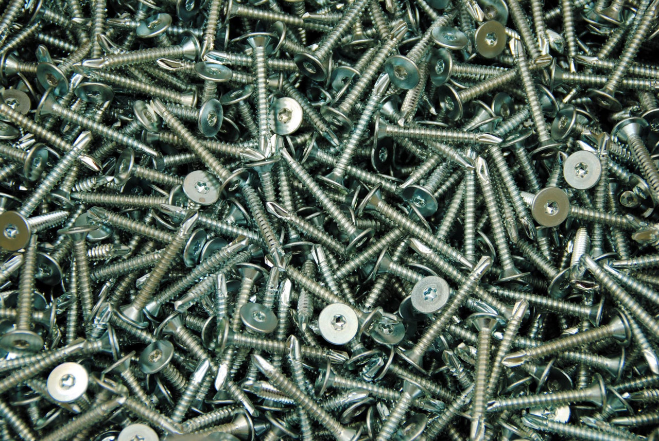 (500) Torx Wafer Head 10 x 1-1/2 Self-Drilling #3 Tek Screw #10 Zinc ...