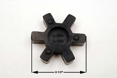 L100 Flexible NBR Rubber Spider Insert Fits L-100 Lovejoy Martin L-Jaw ...