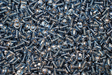 (500) Phillips Pan Head SEMs 10-32 x 1/2 Square Dome Cone Washer ...