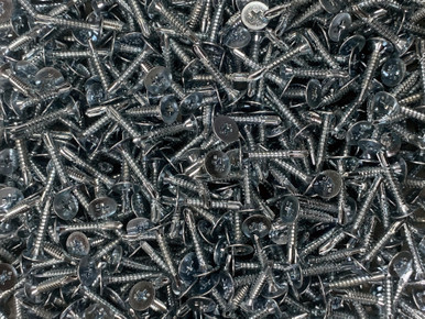 (1000) Phillips Wafer Head 8 x 1 Self-Drilling #3 Tek Screw #8 Zinc SDS ...