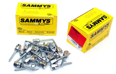 (25) Sammys 3/8-16 x 2 Sidewinder Threaded Rod Hanger for Wood 8021957 ...
