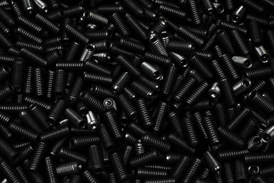 (300) Socket Set Screw 5/16-18 x 3/4 Cup Point Plain Black - Lexar ...