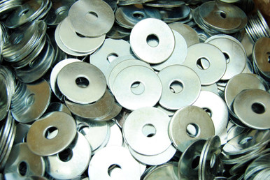 (400) Oversized Fender Washers 5/16 x 1-1/4 OD - Zinc Plated - Lexar ...