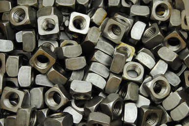 (50) Unplated 3/4-10 Square Nuts - Coarse Thread - Plain Steel - Lexar ...