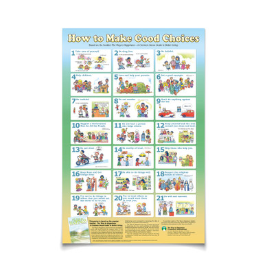 How to Make Good Choices—Illustrated Poster
