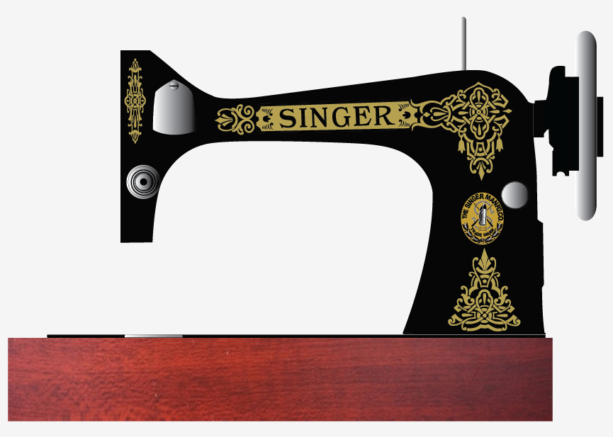 Singer 27 127 Decals for Restorations Celtic Design - Keeler Sales