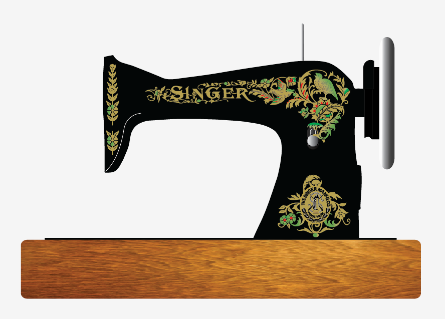 Singer 15 Improved Family Pheasant Style Decals - Keeler Sales