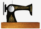 Singer 15 Class Tiffany Style Multi Color Decals - Keeler Sales