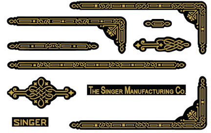 Revolutionary decal to Enhance Your Singer 221 Featherweight without re ...