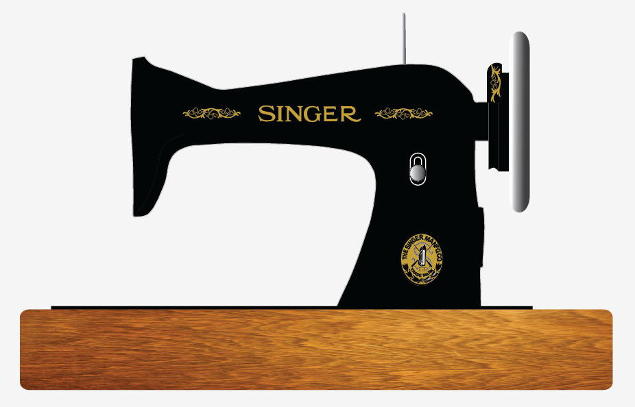 Singer 15 Class Sewing Machine Restoration Decals - Keeler Sales