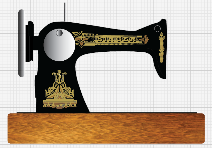 Singer 15 Class Decals for Sphinx Restorations - 2 Color - Keeler Sales