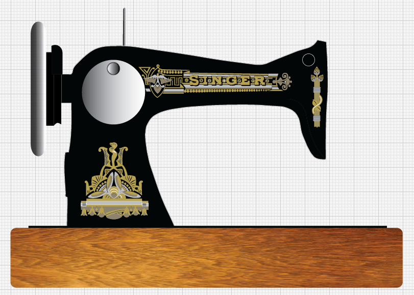 Singer 15 Class Decals for Sphinx Restorations 3 Color - Keeler Sales