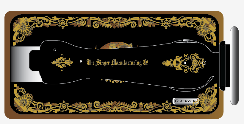 Singer 15 Class Decals for Sphinx Restorations - 2 Color - Keeler Sales