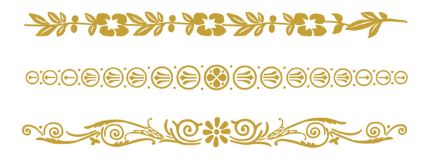 Singer 28/128 Decals for Restorations Tiffany Design Gold Metallic ...
