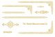 Singer 221 Featherweight Decals for Restorations Celtic Chain Design ...