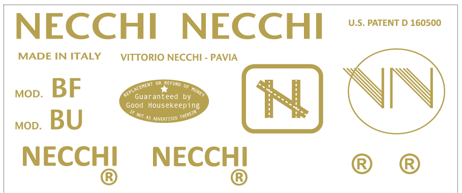 Models - Necchi - Keeler Sales