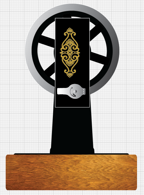 White Rotary Decals - Keeler Sales