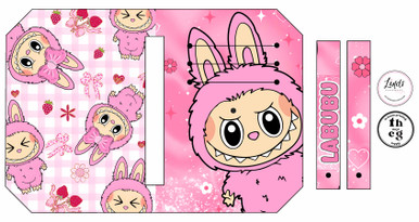 Cut and Sew - Pocket Pal Pink labubu - THCG Supply