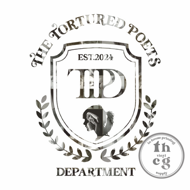 Panel - HC023 TTPD Emblem TS Grey - THCG Supply