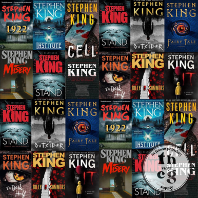 SST001 Stephen King Book Covers - THCG Supply