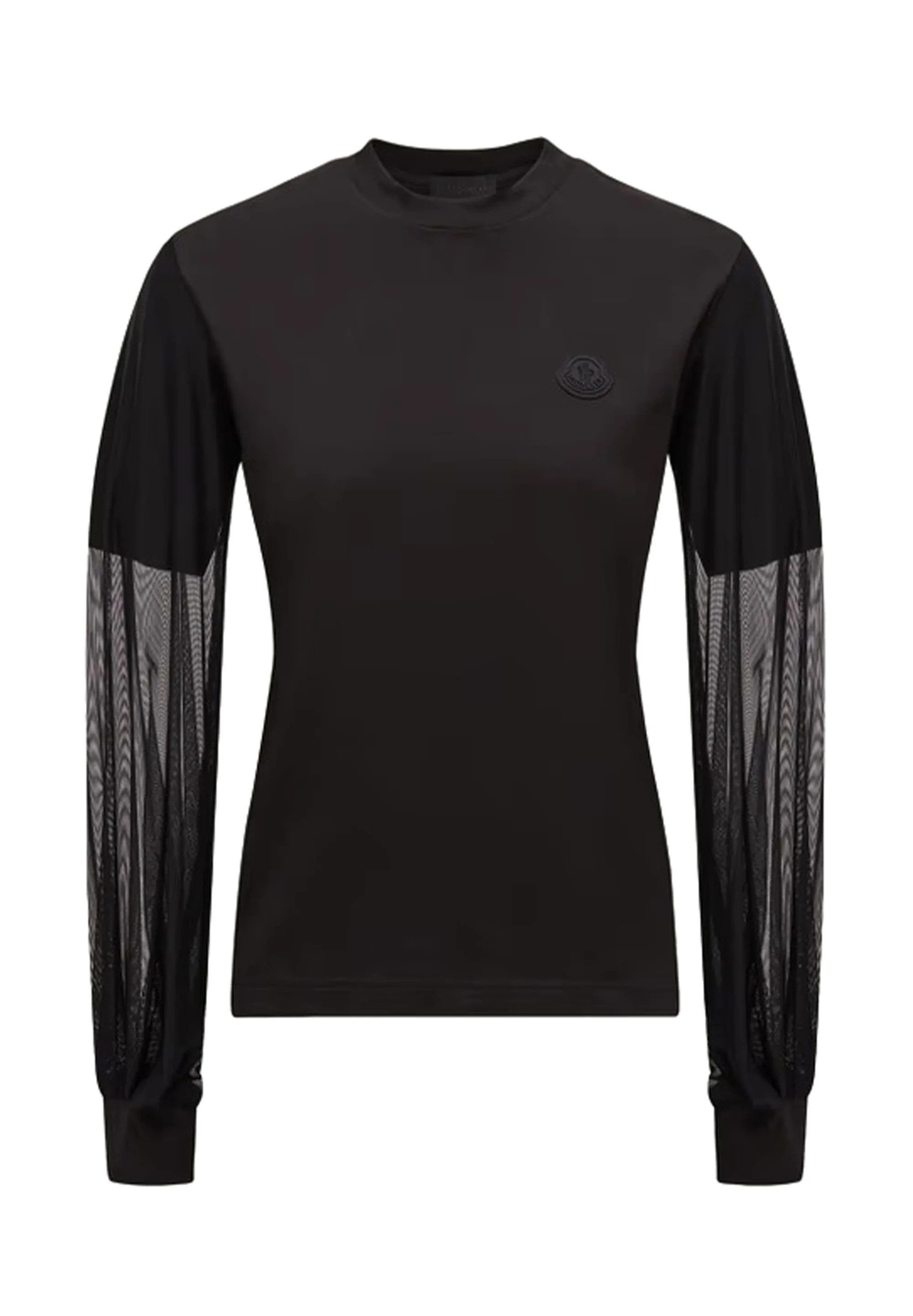 Tulle Long-Sleeve Top | Matsuya Ginza