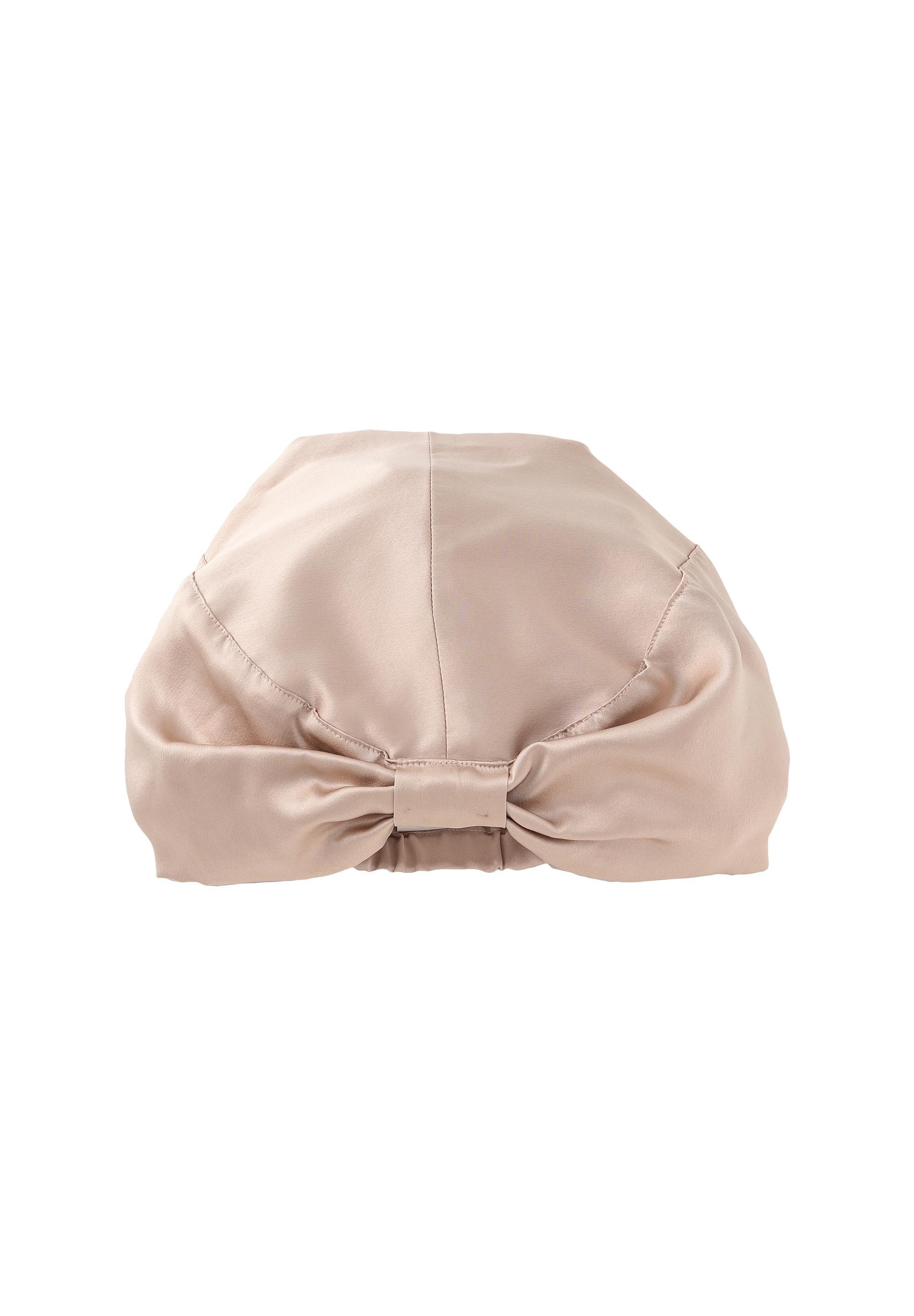 Silk Cap Pink Beige | Matsuya Ginza