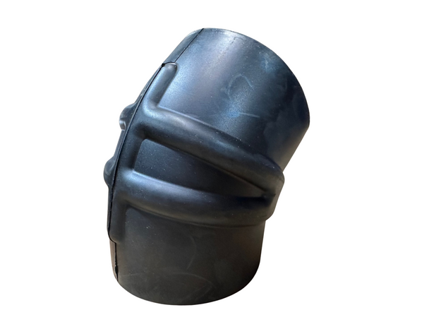 Air Cleaner Intake Elbow; 6" ID 45 Degree Rubber Elbow