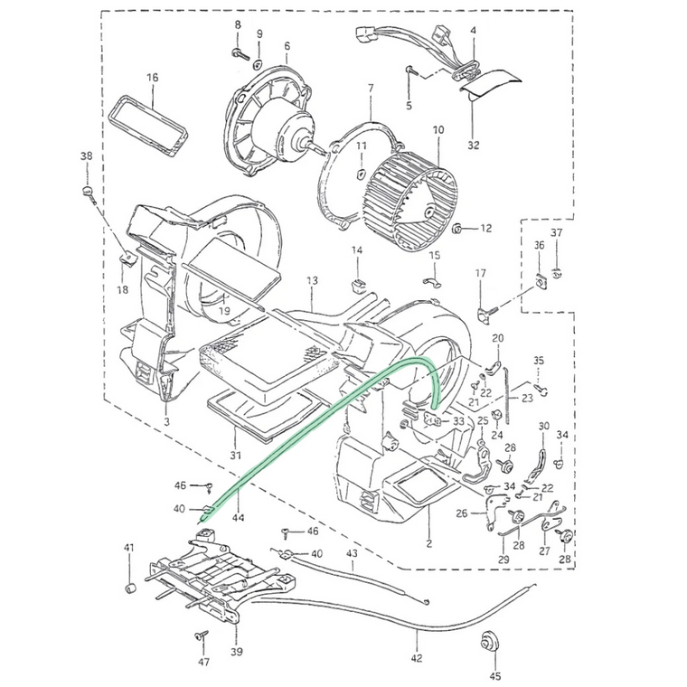Samurai Room & Defrost Heater Control Cable - Petro Works Products