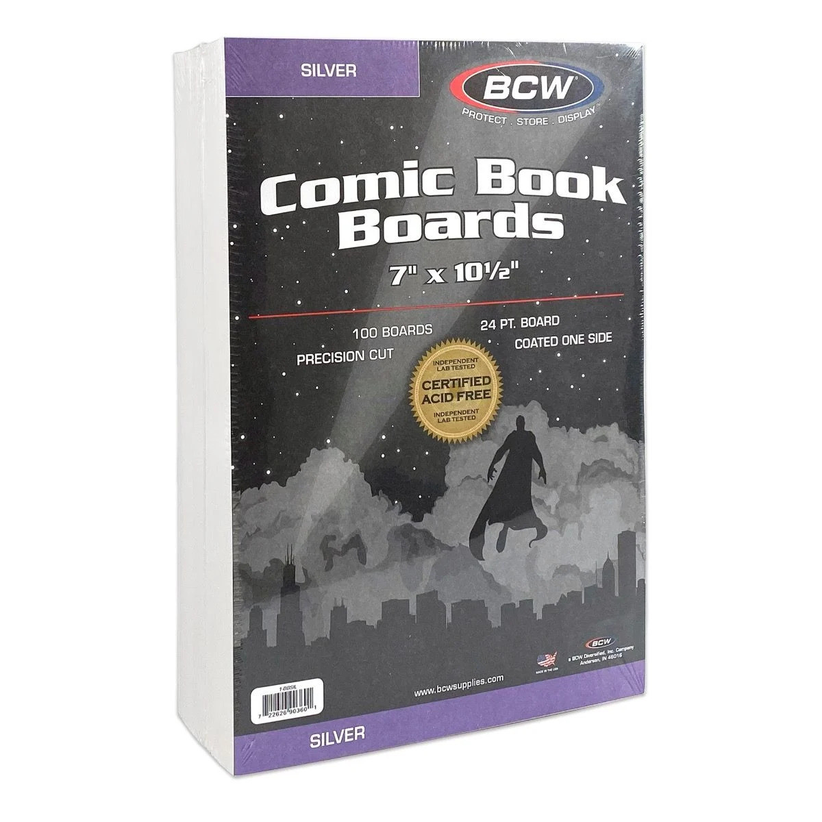 BCW Silver Comic Backing Boards | Comicequip