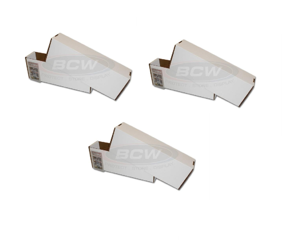 3 BCW Super Vault Storage Boxes