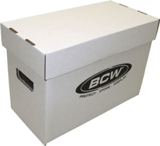 2 BCW Short Comic Book Storage Boxes