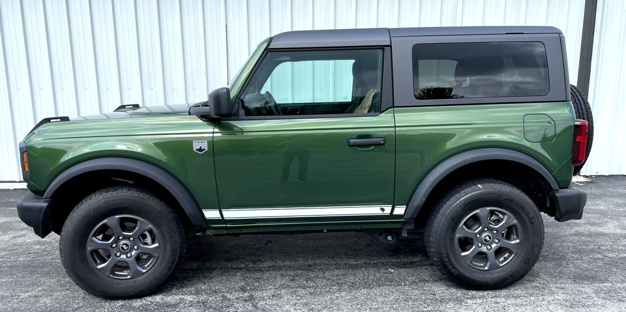2021-2022 Ford Bronco Pinstripe Rocker Door Vinyl Stripes Package - Big ...