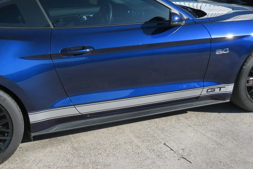 2015-2022 GT350/GT500 Heritage Style Rocker Stripes