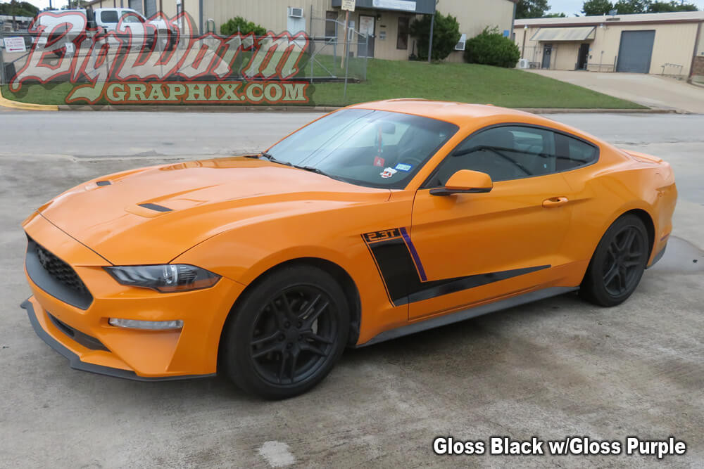 2018-23 Mustang Side Stripes