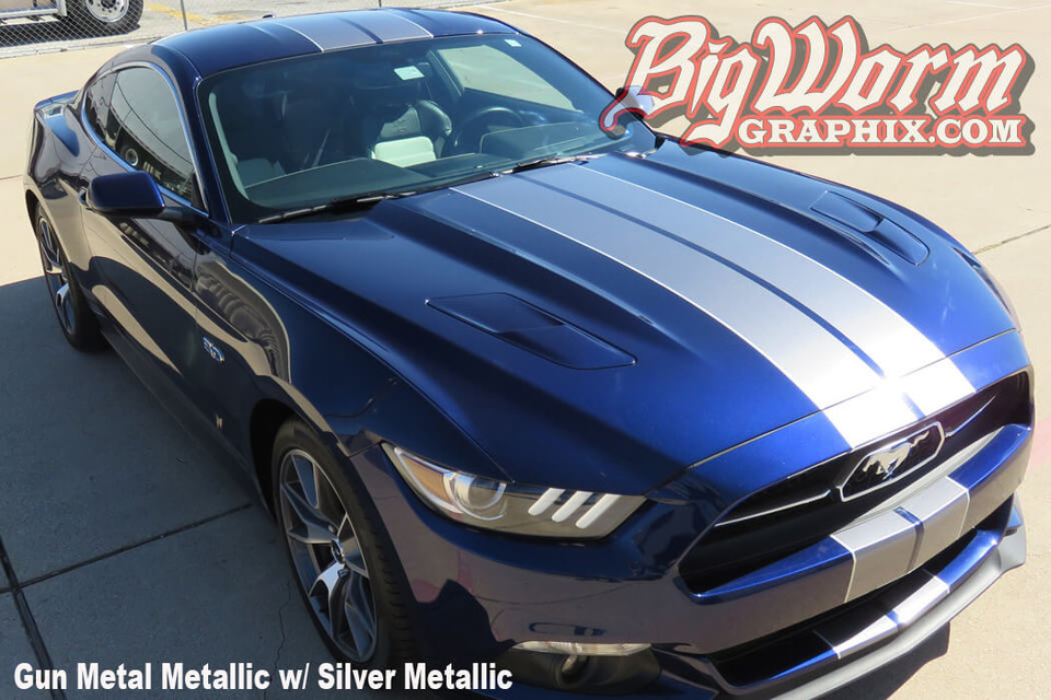 2020-2022 Mustang GT500 Dual Full Length Stripes