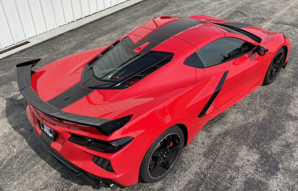 C8 Corvette Racing Stripes