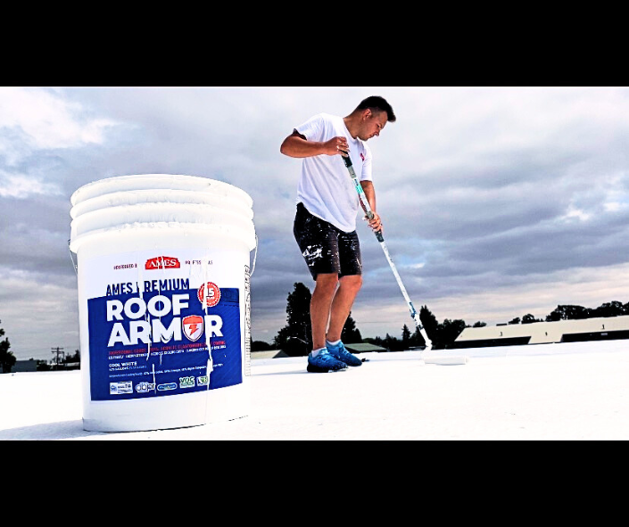 AMES Premium Roof Armor | Elastomeric Roof Coating | AMES