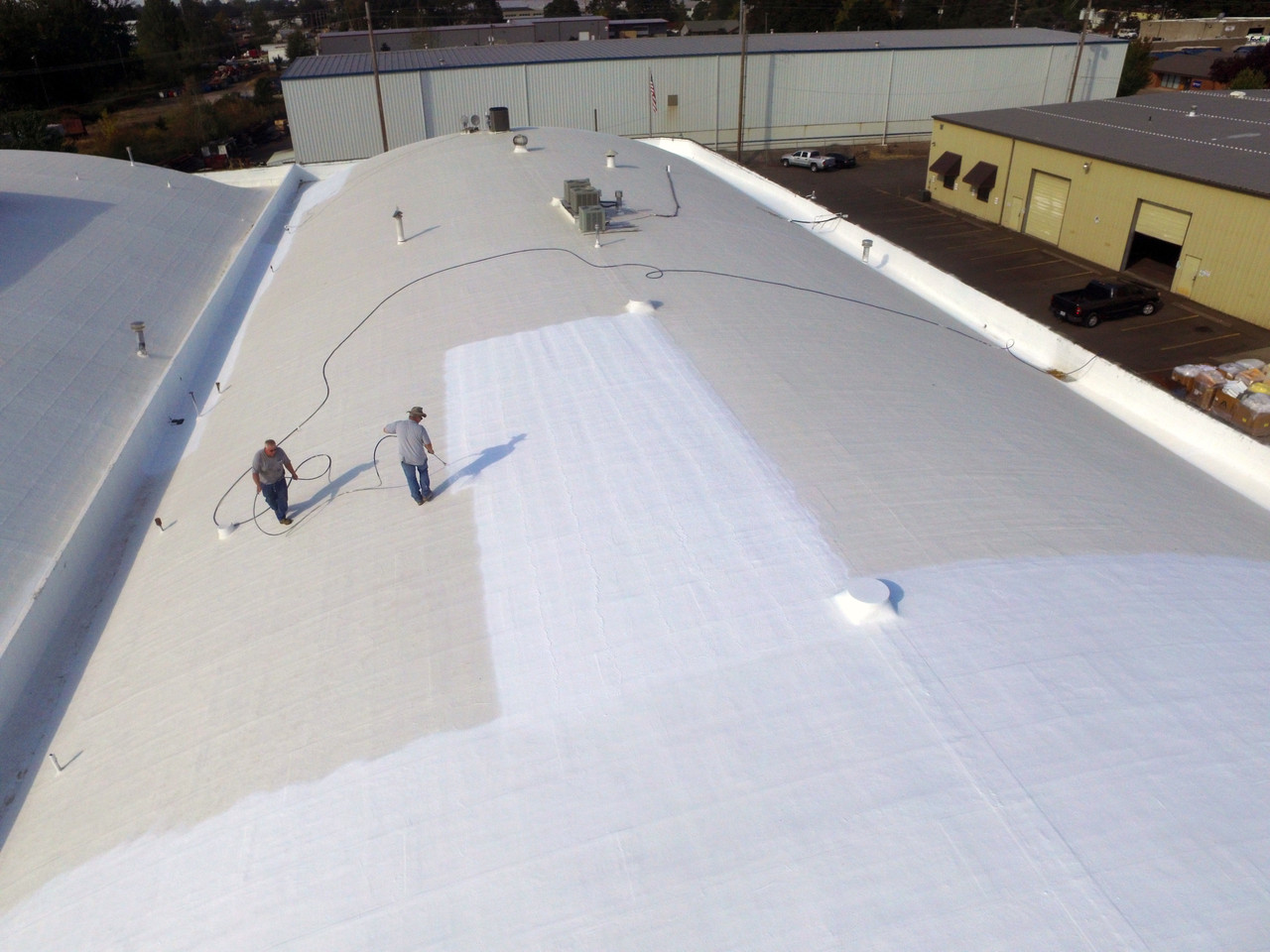 AMES Maximum-Stretch | Elastomeric Roof Coating & Sealant | AMES