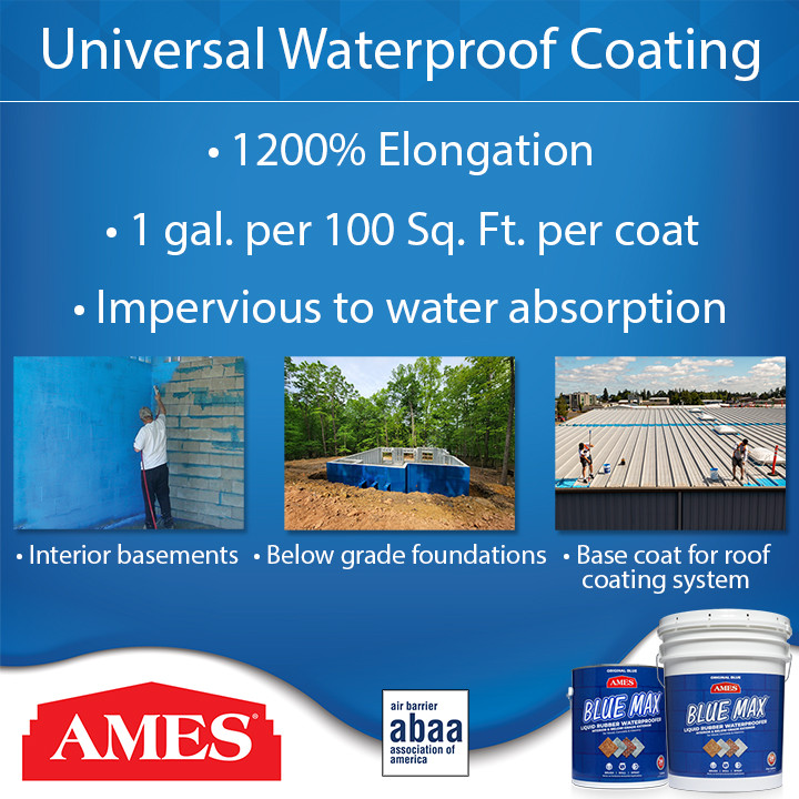 BLUE MAX Original Blue | Liquid Rubber Waterproof Sealant | AMES