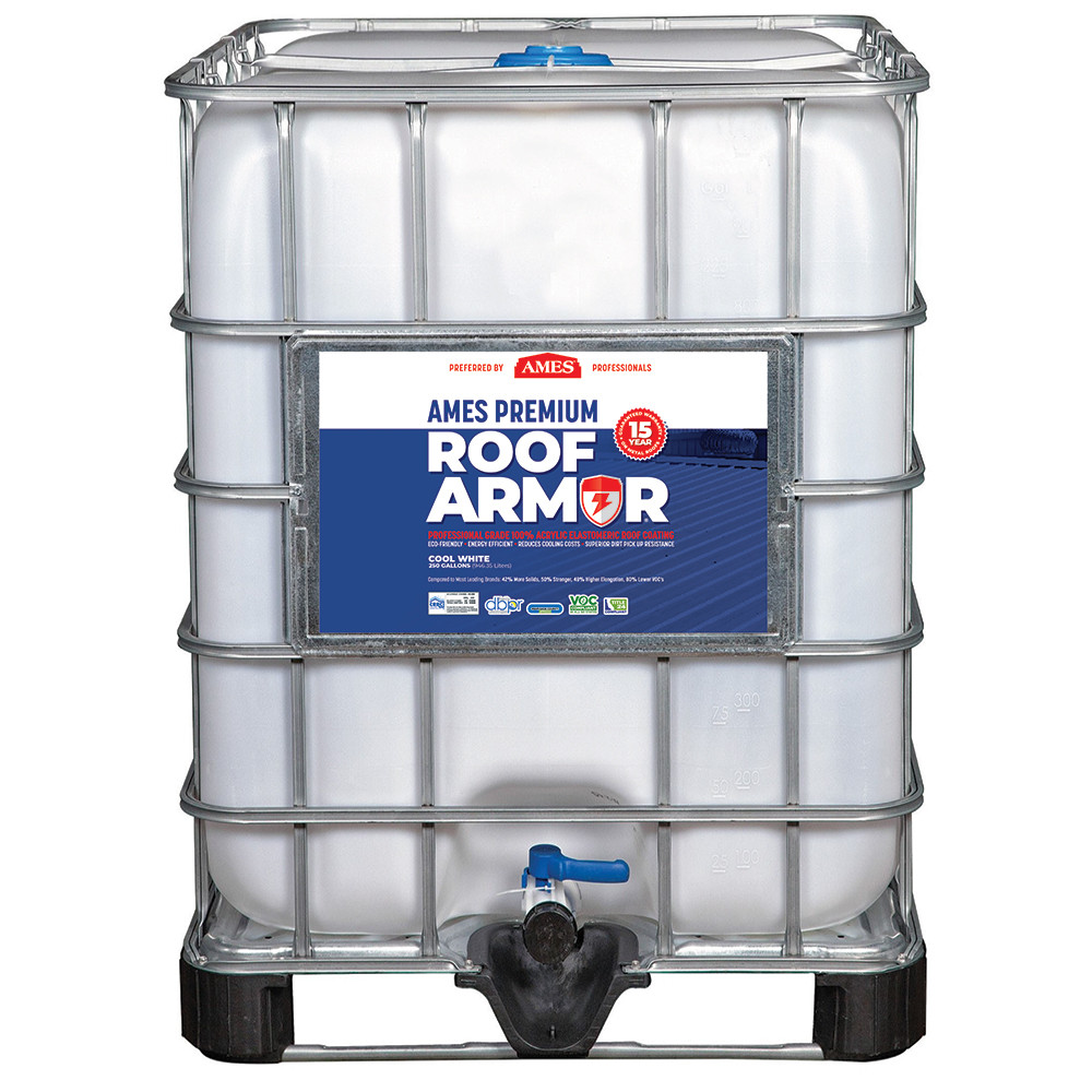 AMES Premium Roof Armor | Elastomeric Roof Coating | AMES