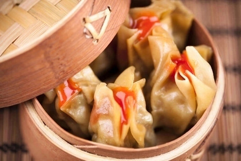 Dim Sum Mini Reusable Bamboo Steamer 6oz D:3.9in - 100 pcs - BioandChic