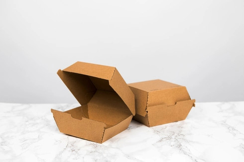 Kraft Mini Slider Box 3.5oz L:2.8in W:2.8in H:2in - 50 pcs - BioandChic