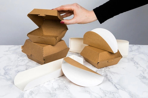 Kraft Mini Slider Box 3.5oz L:2.8in W:2.8in H:2in - 50 pcs - BioandChic