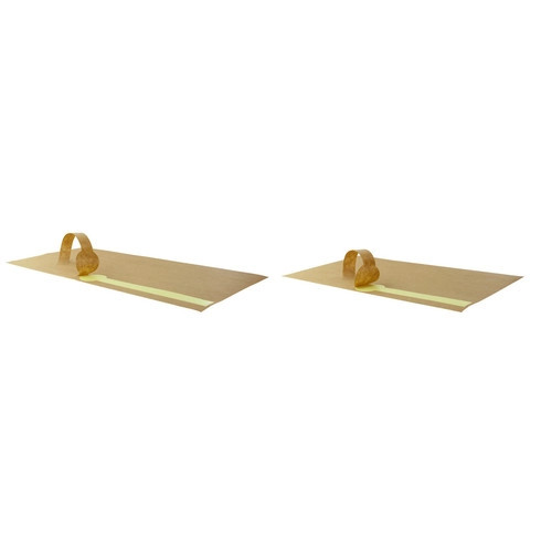 Kraft Self-Adhering Paper Wrapper L:15.75in - 500 pcs - BioandChic