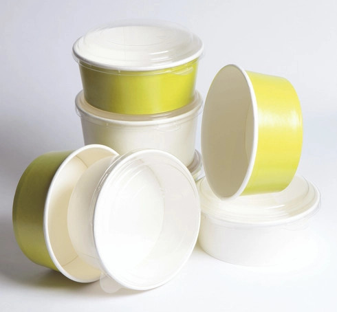 Buckaty Round Green To Go Container 20oz D:5.9in H:2in - 45 pcs ...