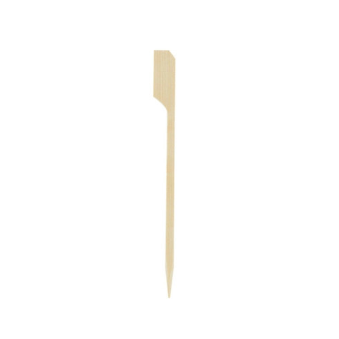 TEPPO GUSHI Bamboo Paddle Pick L:4.1in - 100 pcs - BioandChic