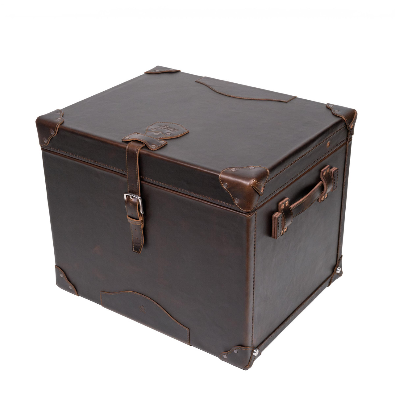 Antique Trunk Dark Brown