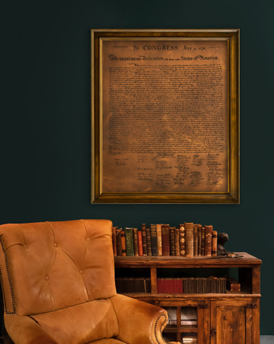 Leather Declaration Of Independence