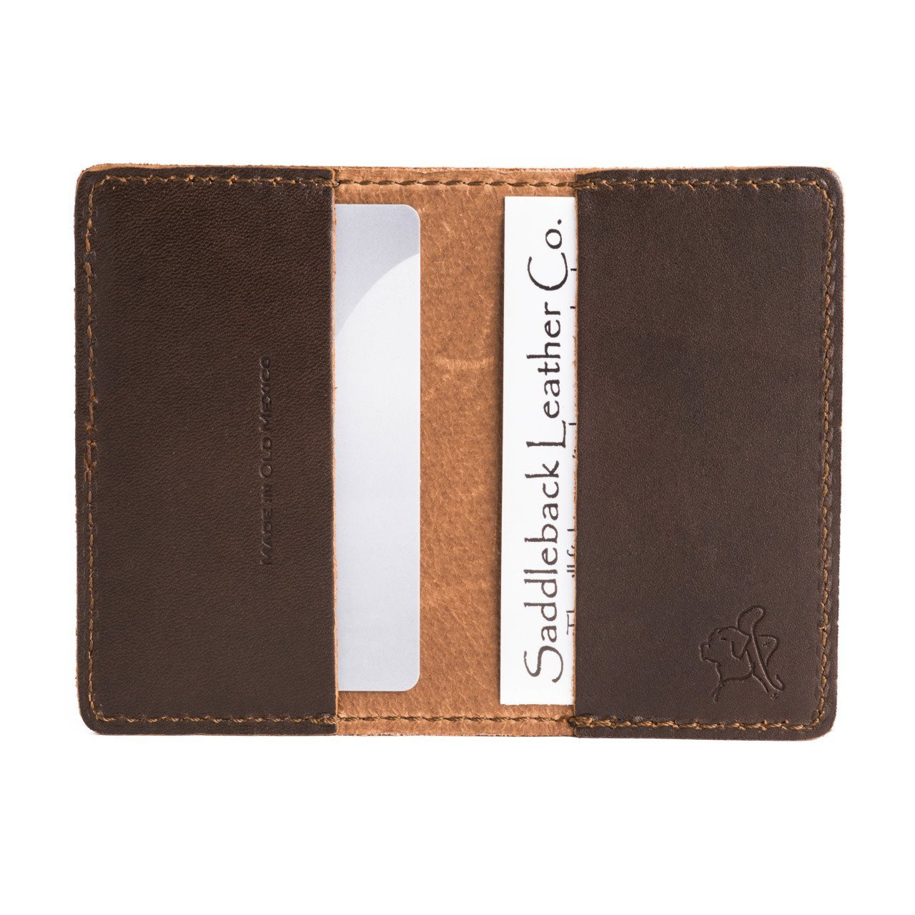 Leather Business Card Holder | Slim Men's Wallet RFID | Saddleback