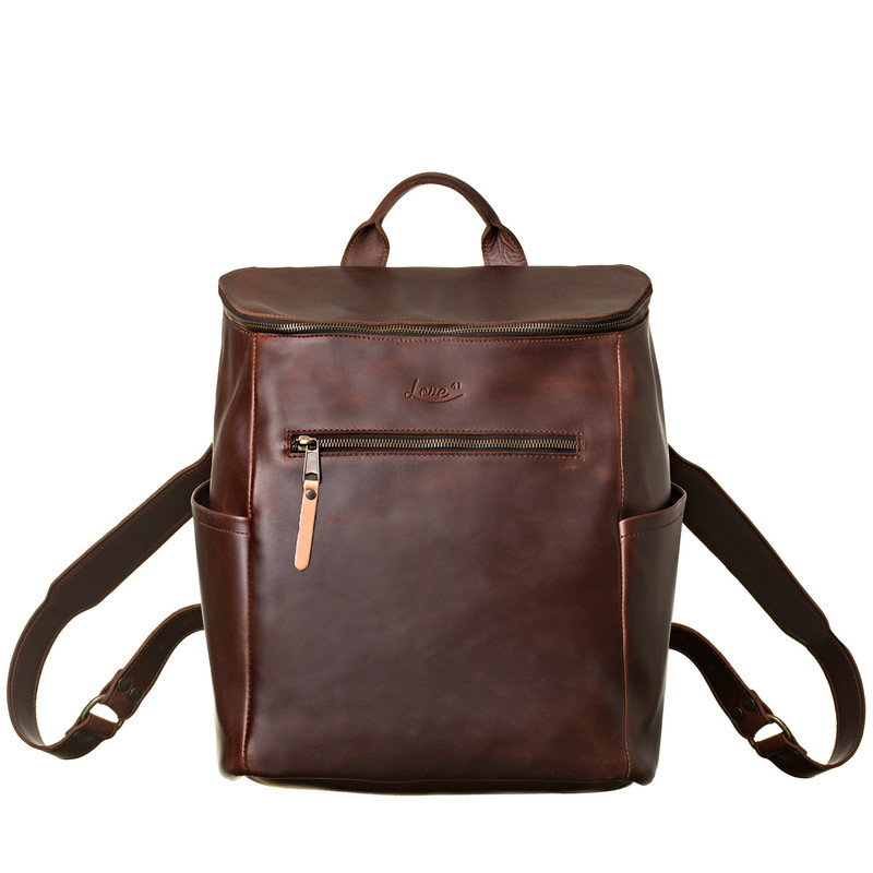 All in One Leather Backpack-Now with Detachable Straps
